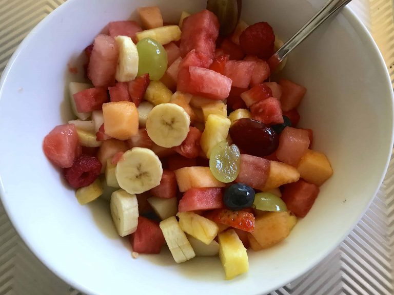 Ensalada de melón con albahaca y frutas rojas - recetas Ensalada de melón con albahaca y frutas rojas - recetas